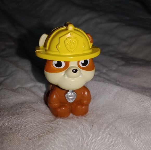 Spin Master | Toys | Paw Patrol Rubble Mini Figure Approx 2 Tall | Poshmark